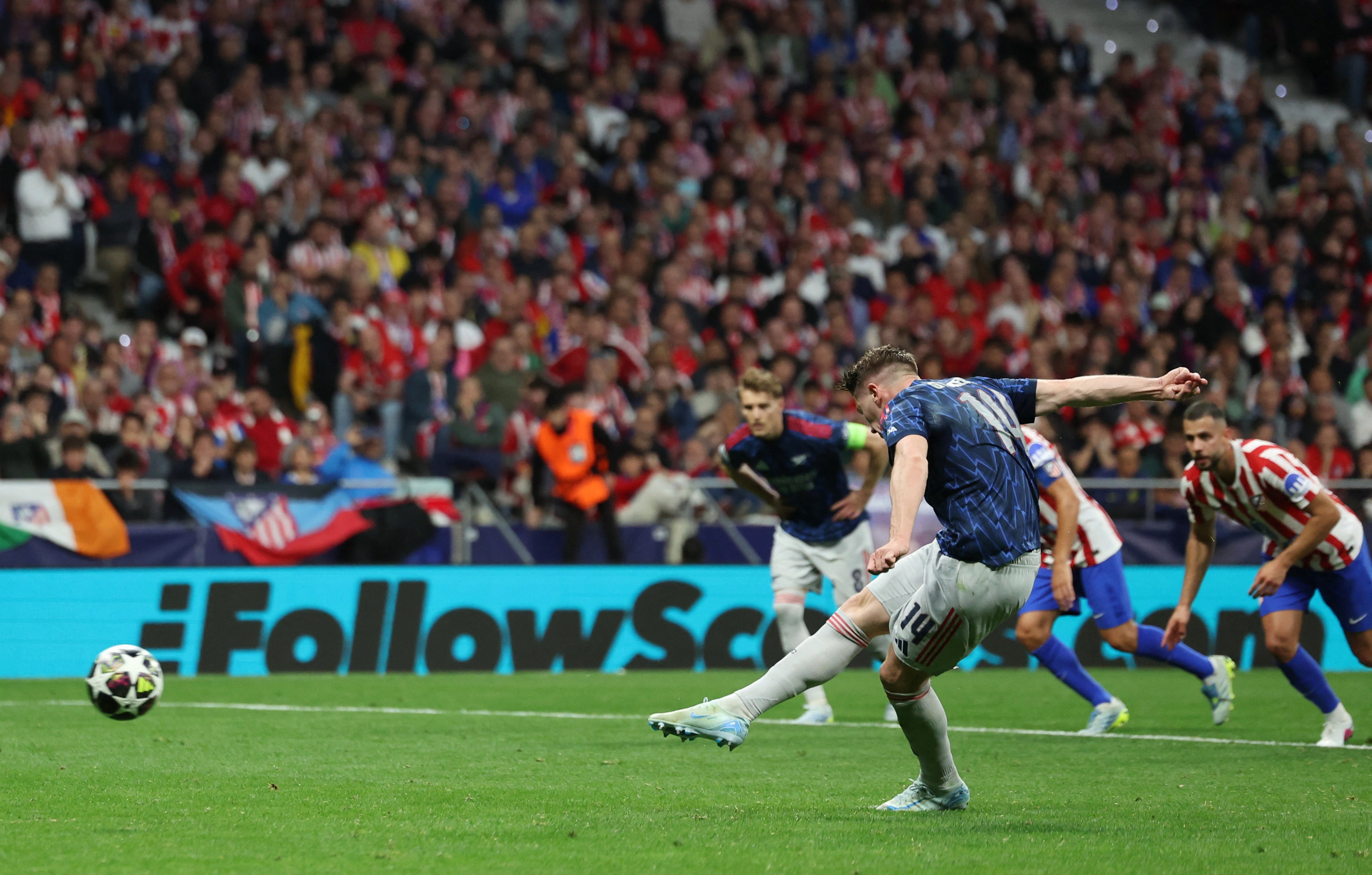 Atlético de Madrid - Arsenal, en directo | Gyokeres adelanta al Arsenal ...