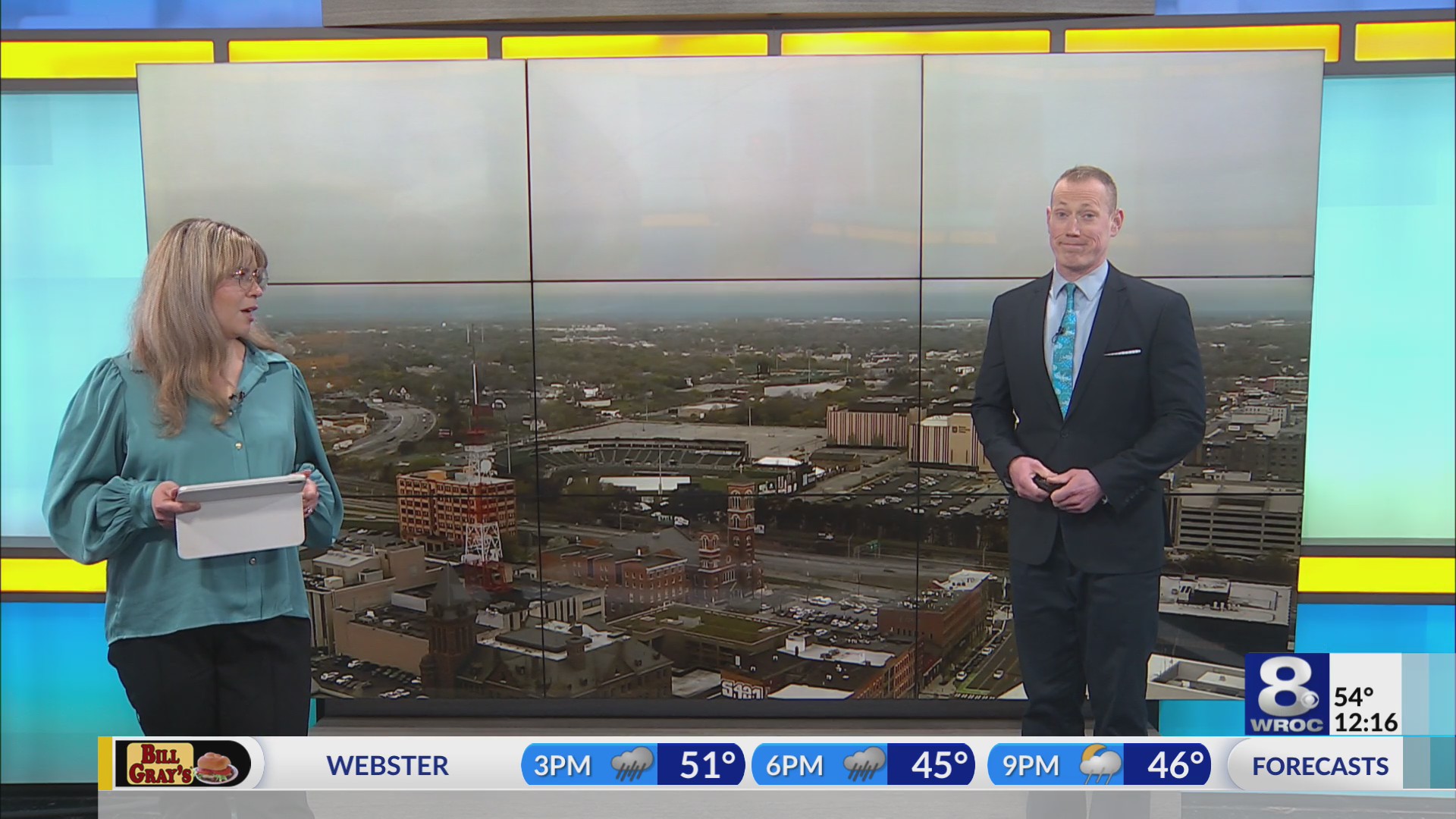 Your News 8 Wednesday afternoon forecast update