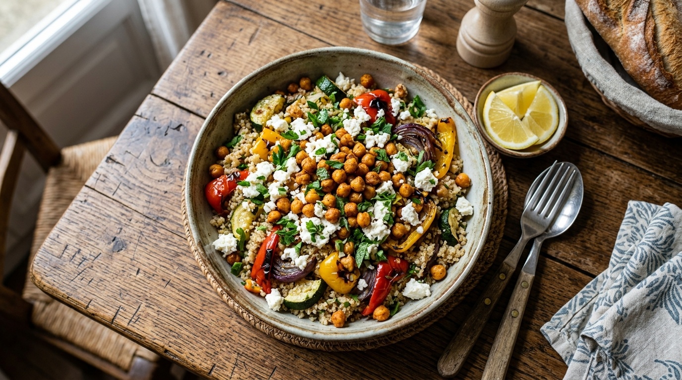 Salade de quinoa : cette légumineuse rôtie en plus en fait un vrai ...