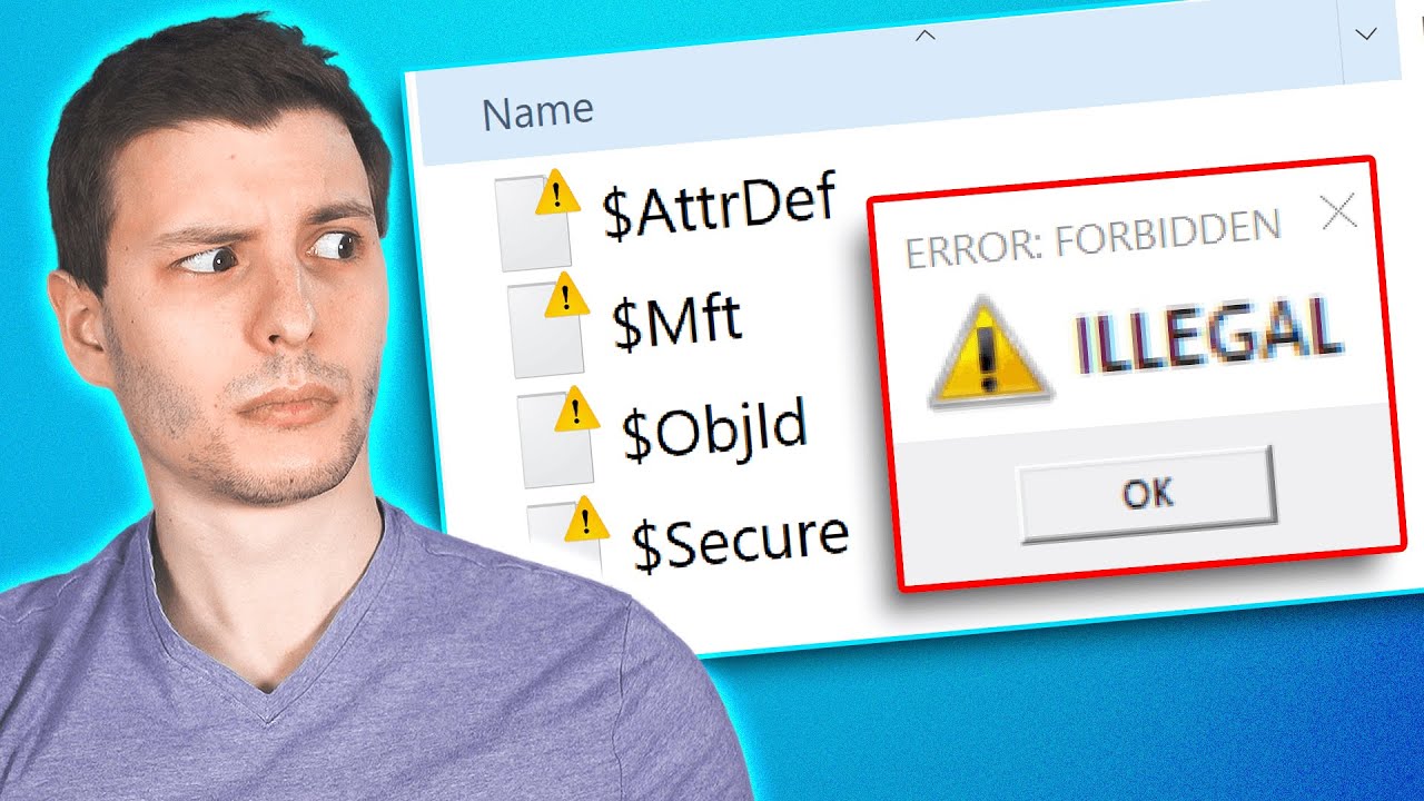Why Windows permanently blocks certain filenames from being used