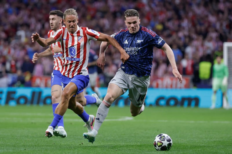 Atlético y Arsenal empatan en partidazo y todo se define en Londres