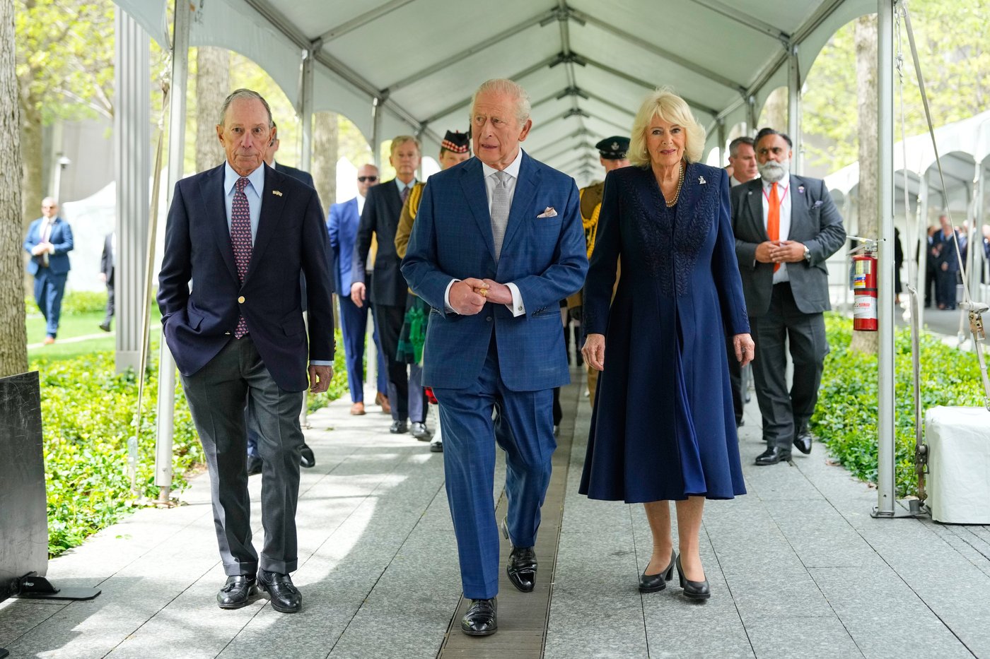 King Charles III and Queen Camilla kick off New York trip by honoring ...
