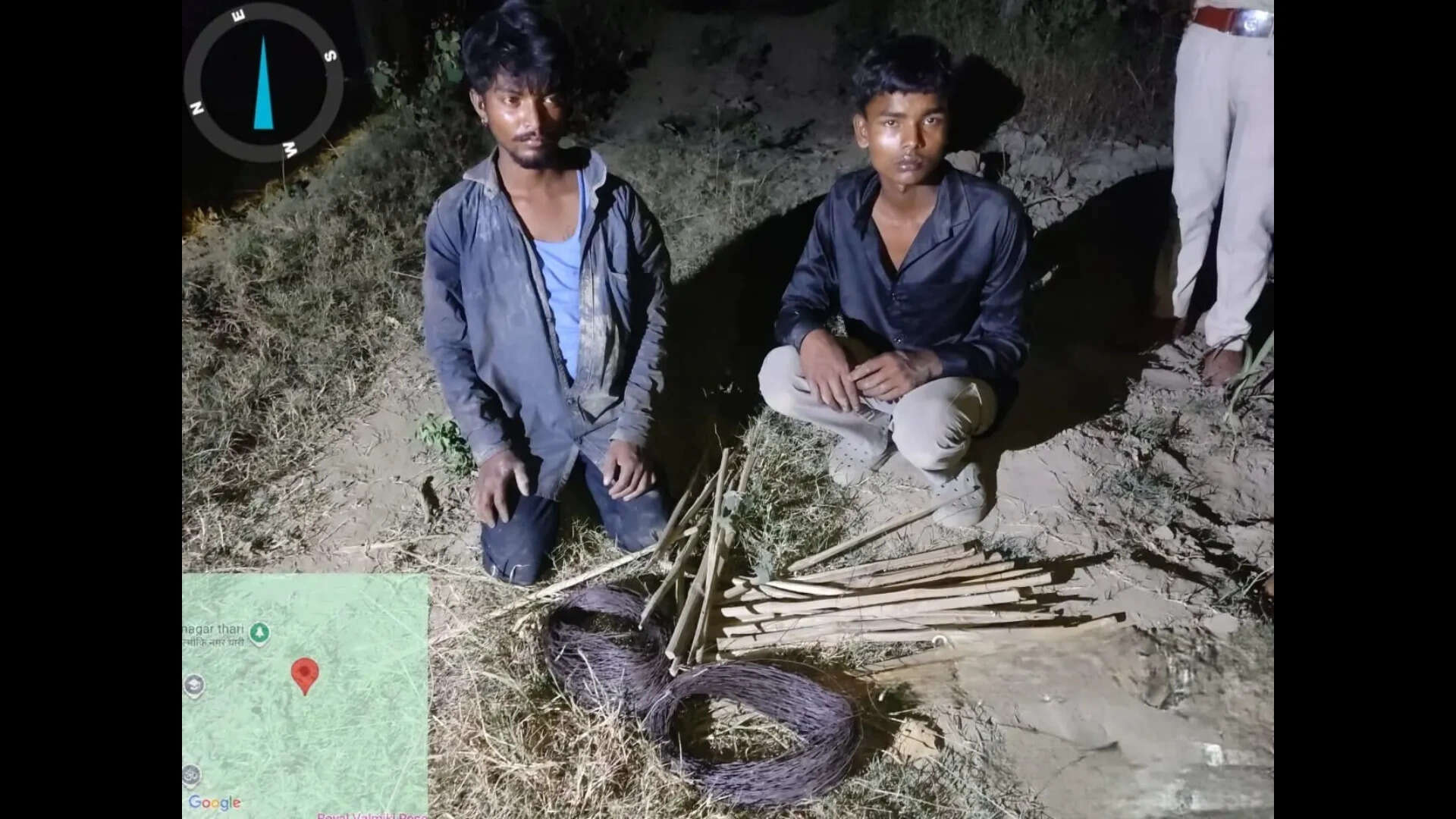 2 poachers caught setting up 11kV electrocution trap in Bettiah