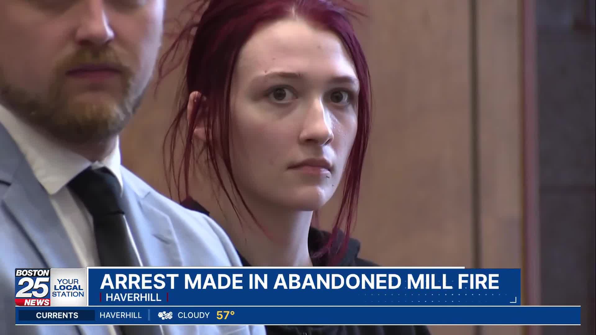 Teen charged with setting fire to Haverhill mill building pleads not guilty