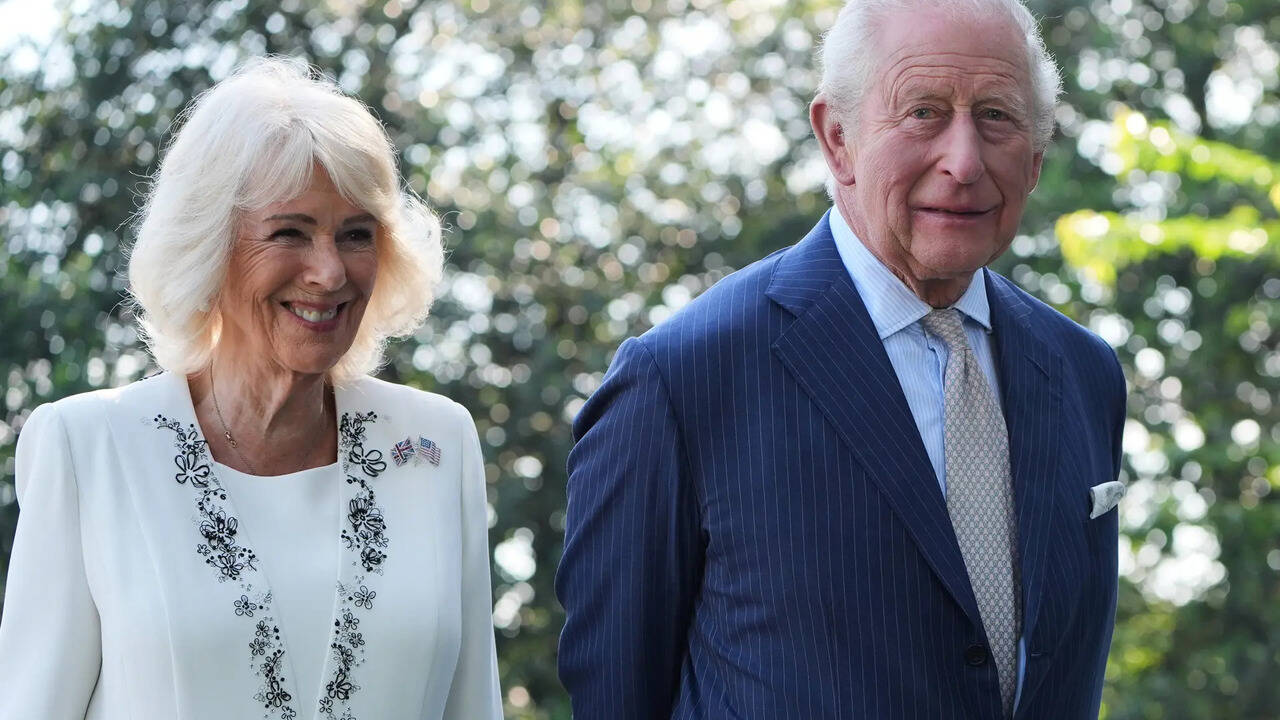 King Charles III and Queen Camilla begin New York City visit at 9/11 ...