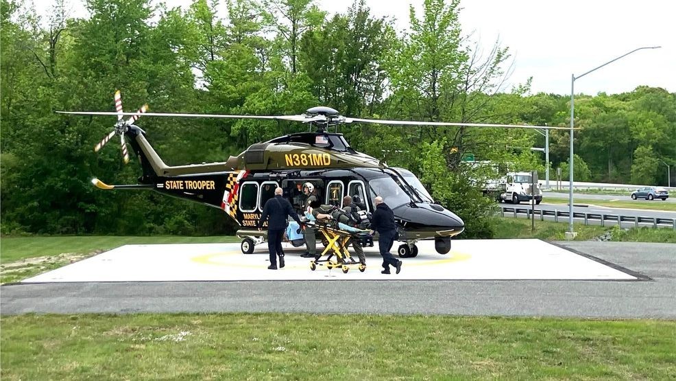 Maryland state trooper injured in I-95 construction zone crash