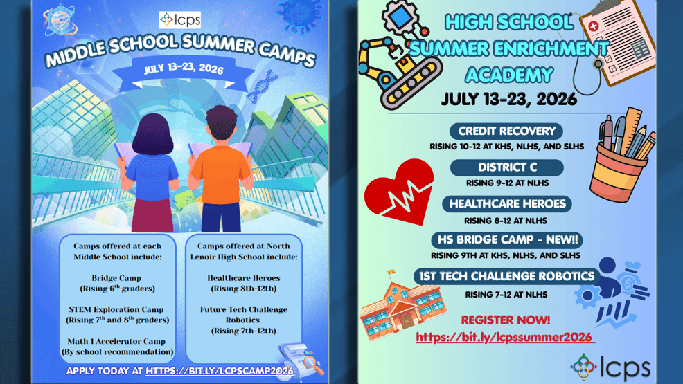 Registration opens online for Lenoir County summer bridge, credit ...