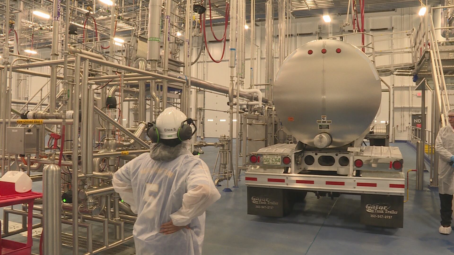 Walmart opens milk processing facility in Robinson