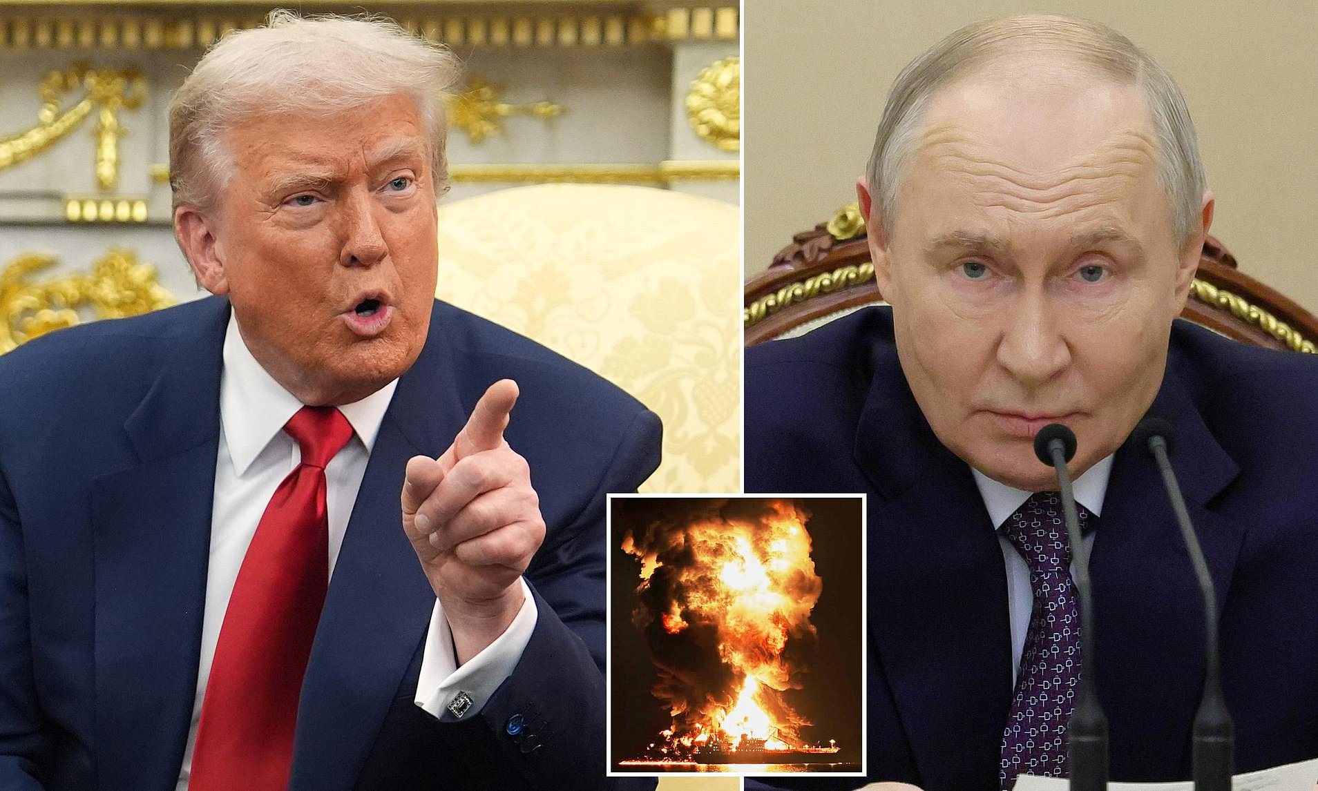 Trump reveals call with Putin where he rejected Iran deal and demanded ...