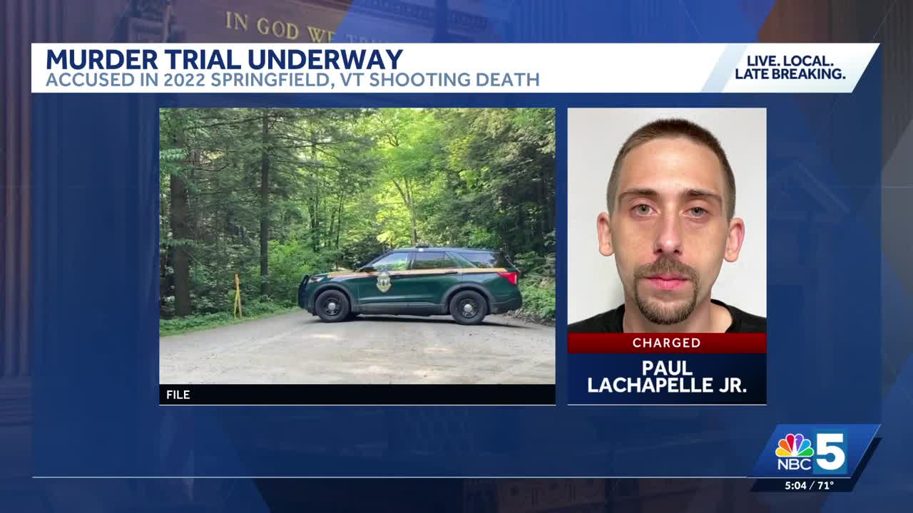 Trial begins for man accused of 2022 murder in Vermont