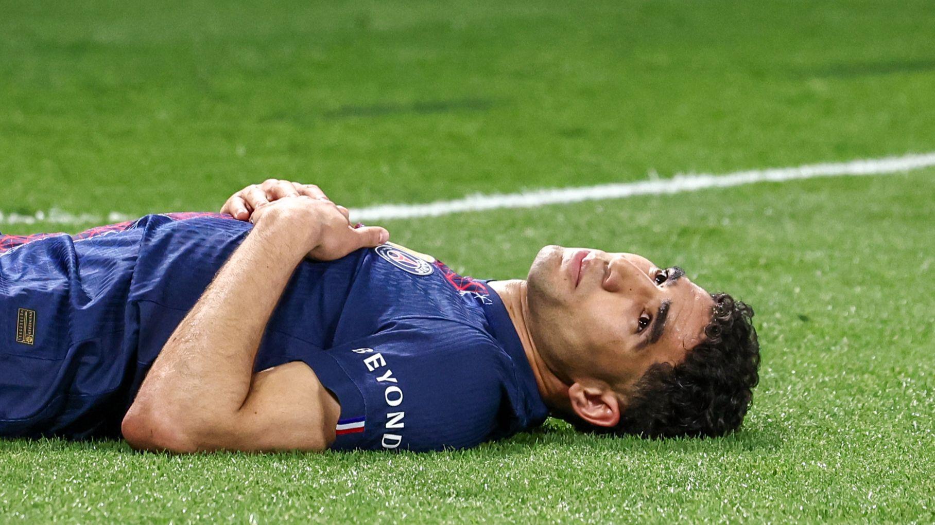 PSG's Hakimi out of Bayern return leg with injury