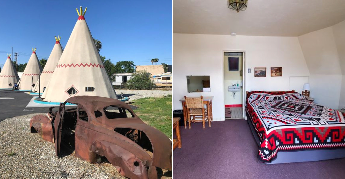A historic California motel where guests still find original metal keys ...
