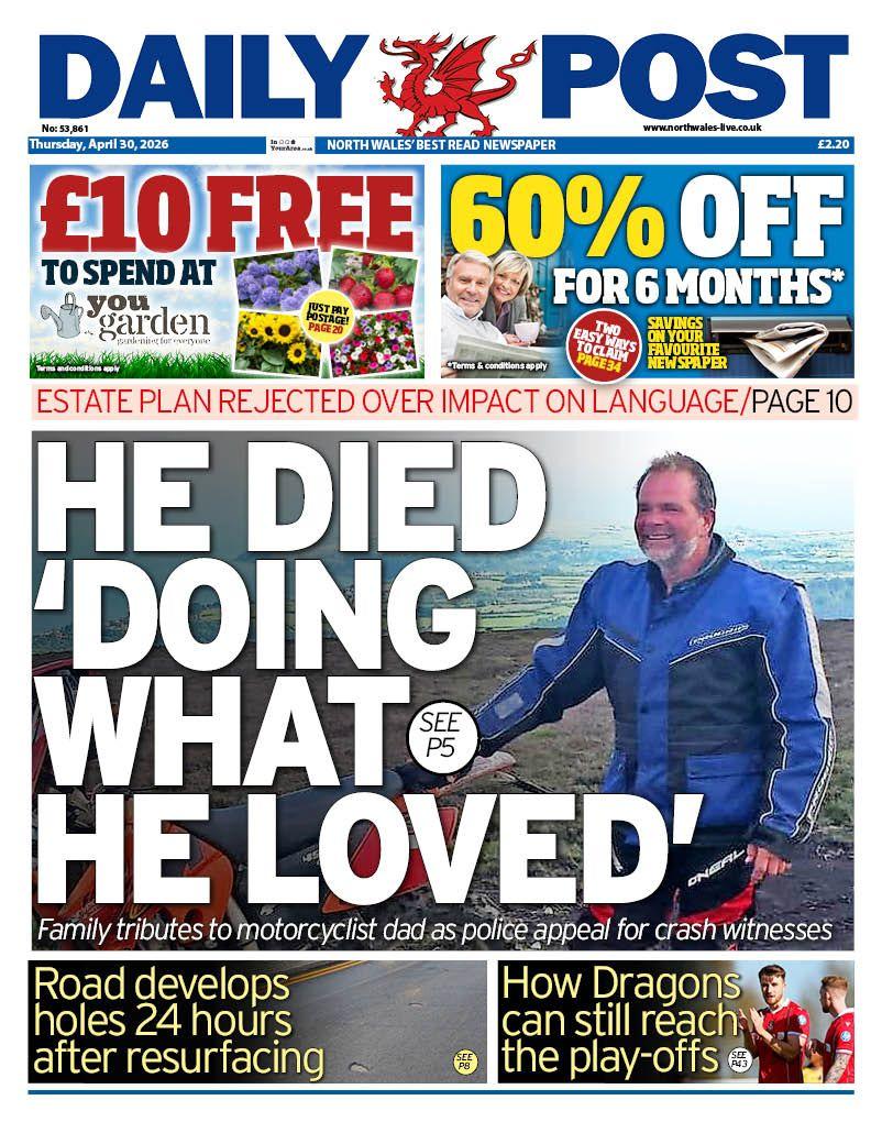 'DNA on chicken bone led to arrest' and 'George North calls time on rugby'