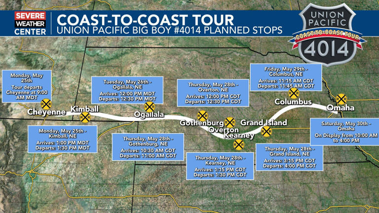 Big Boy making Nebraska stops on coast-to-coast tour celebrating ...