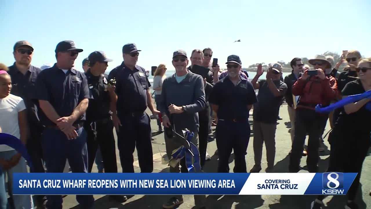 Santa Cruz Wharf reopens with upgrades after storm damage