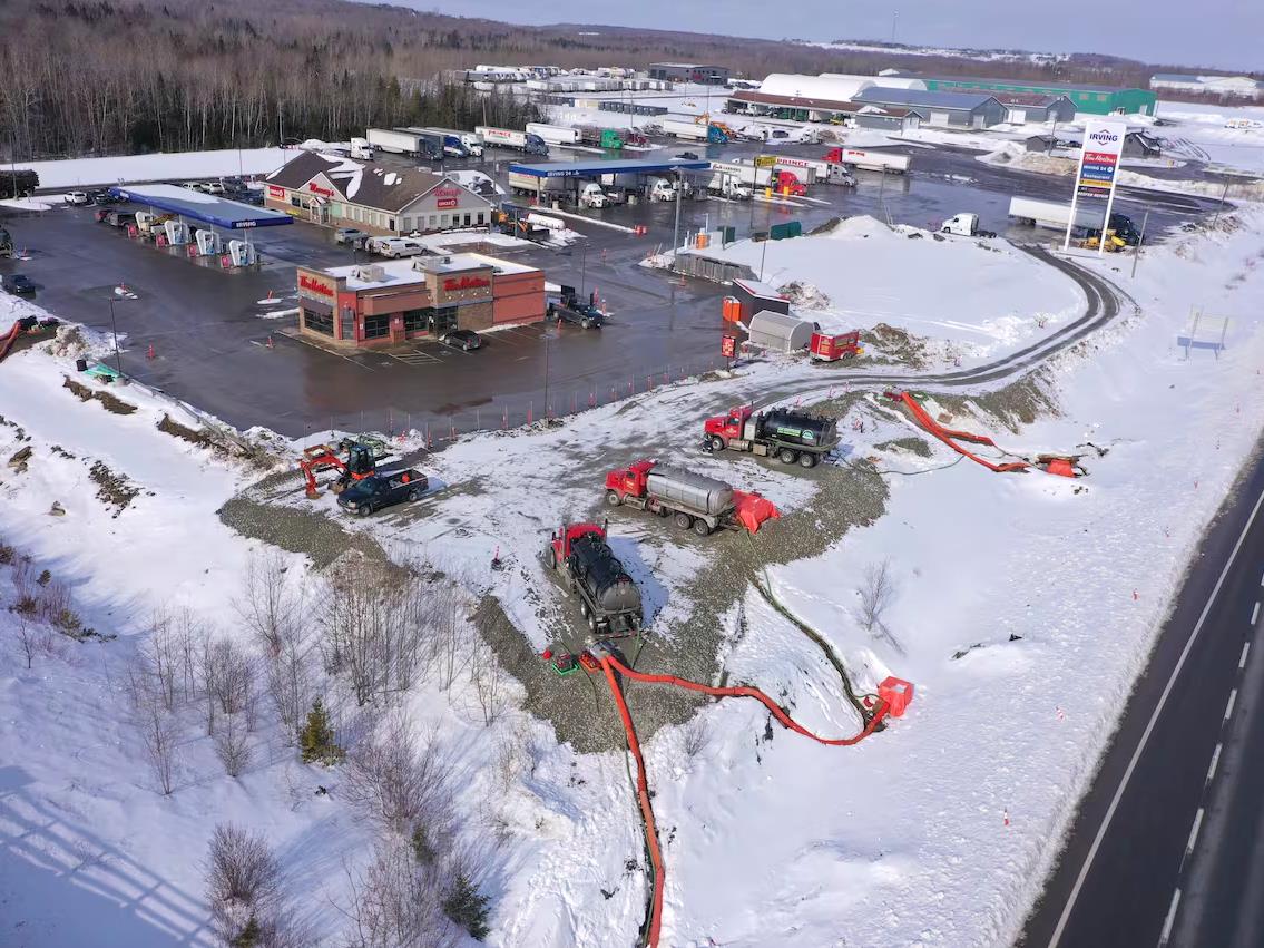 Déversement de diesel : des accusations contre Irving Oil et Grant ...