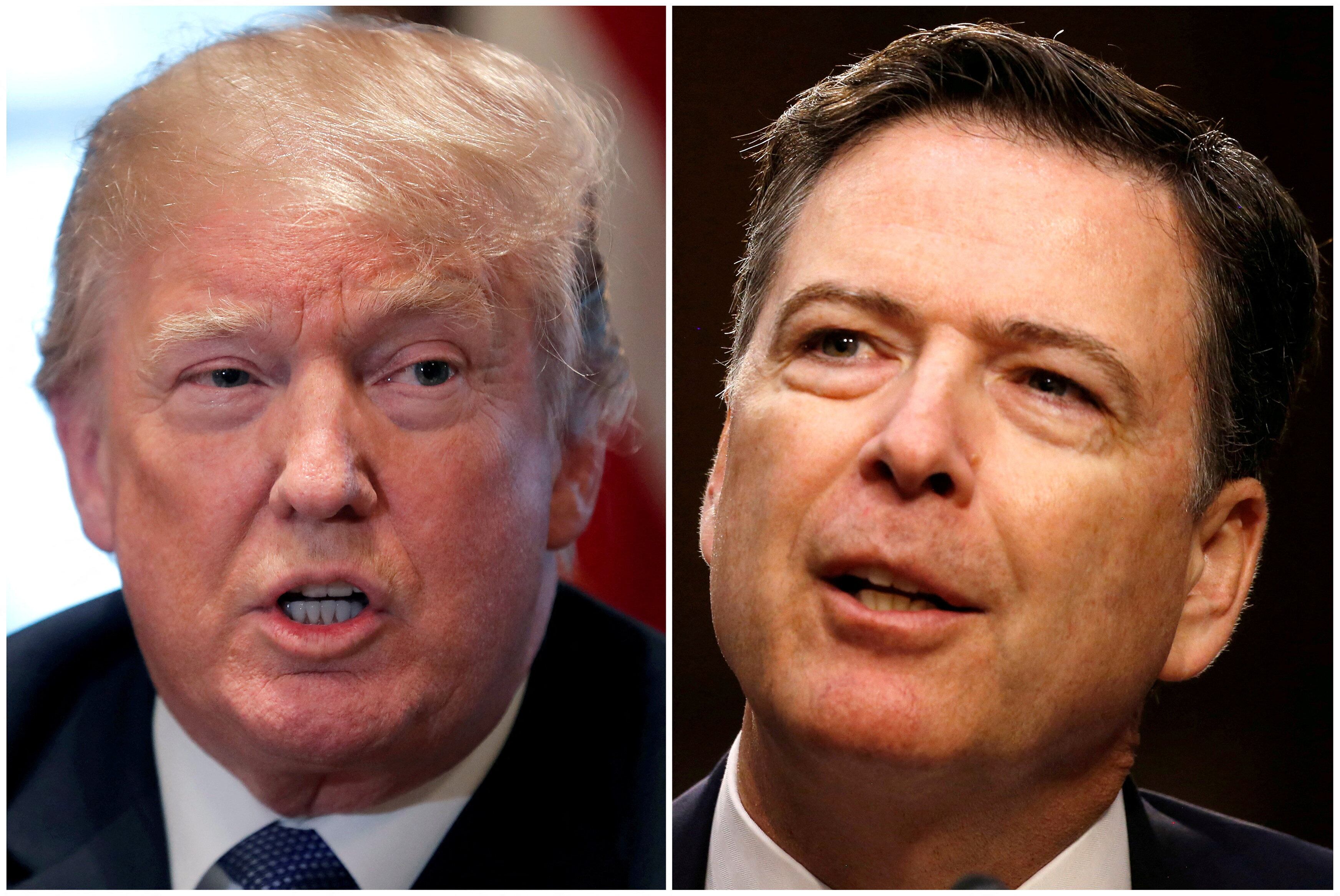 Comey indicted by Justice Ministry over '86 47' threat