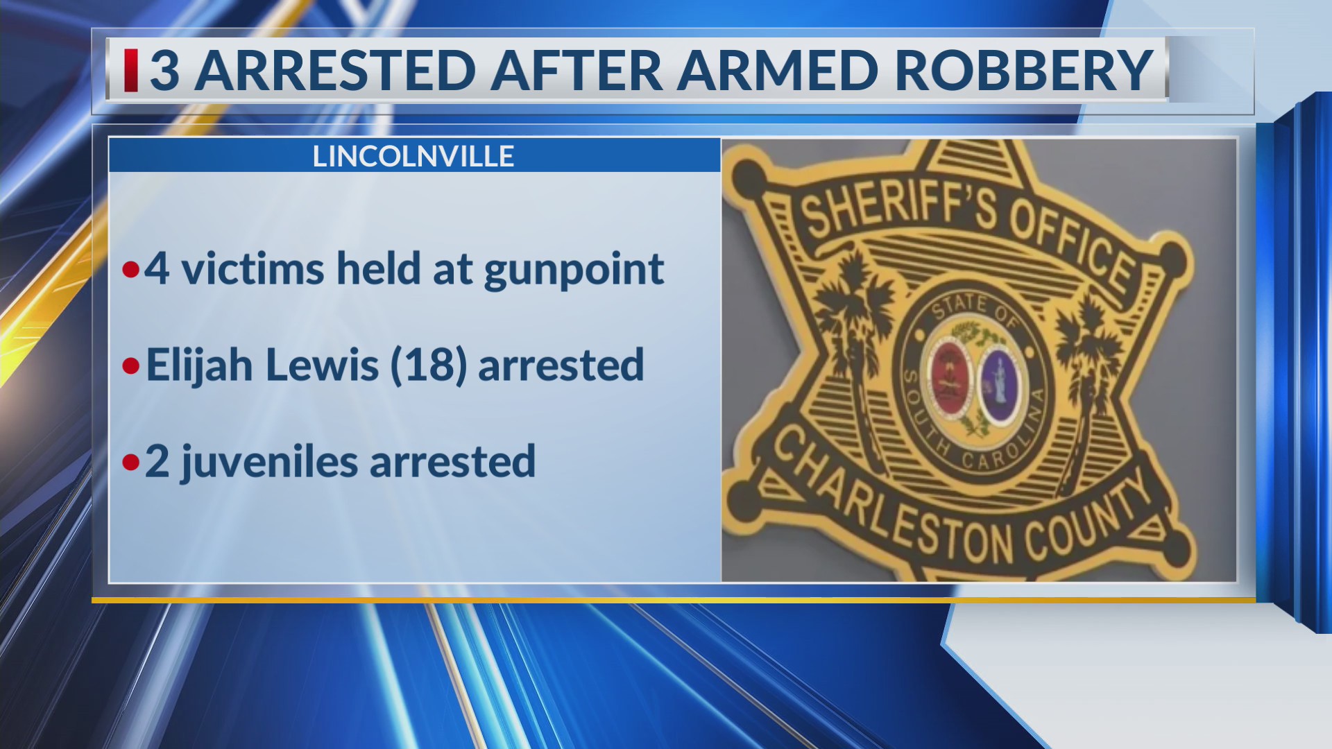 One adult and two juveniles arrested following Lincolnville armed ...
