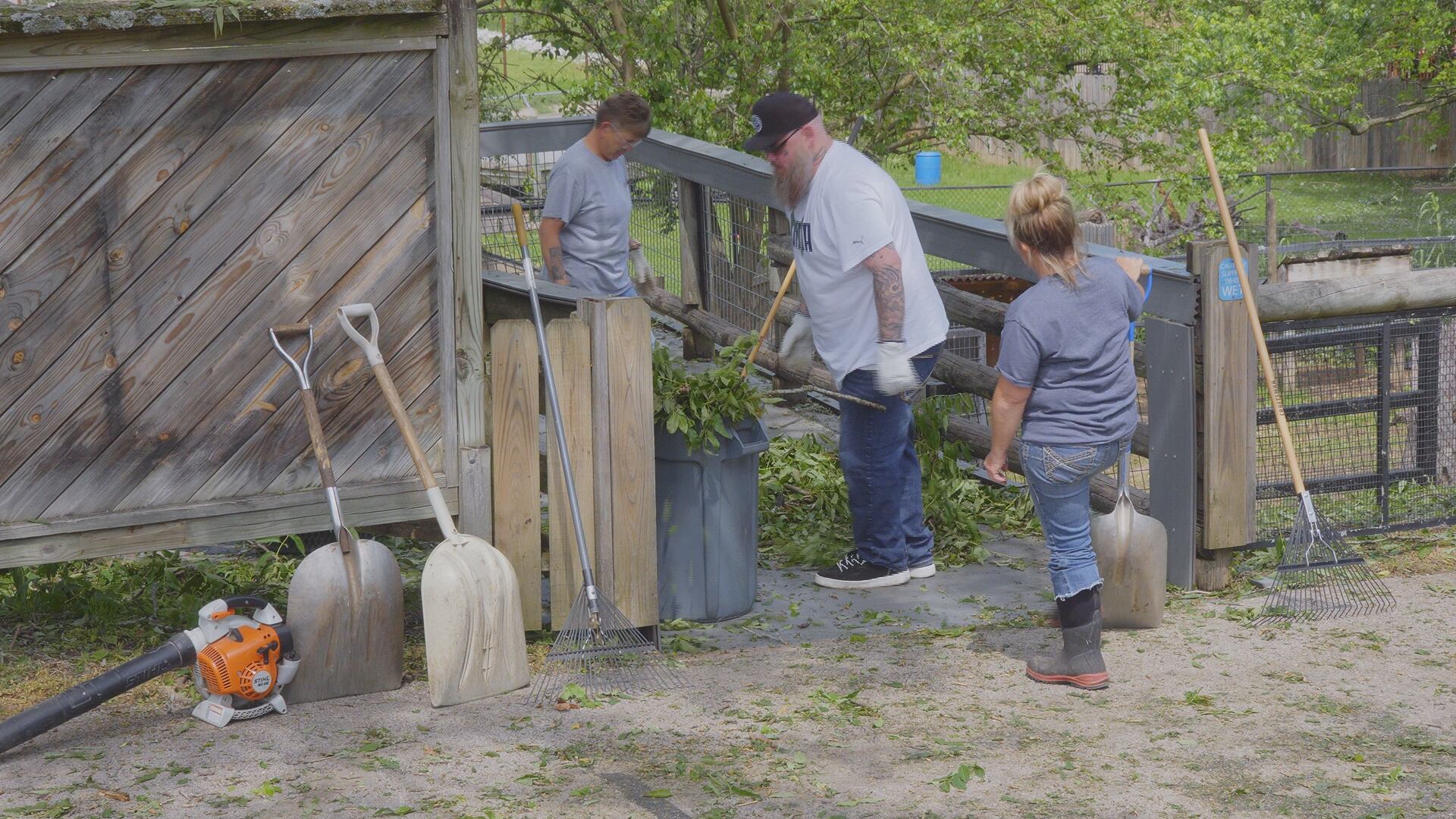 Dickerson Park Zoo closed after hailstorm kills emu, damages facilities