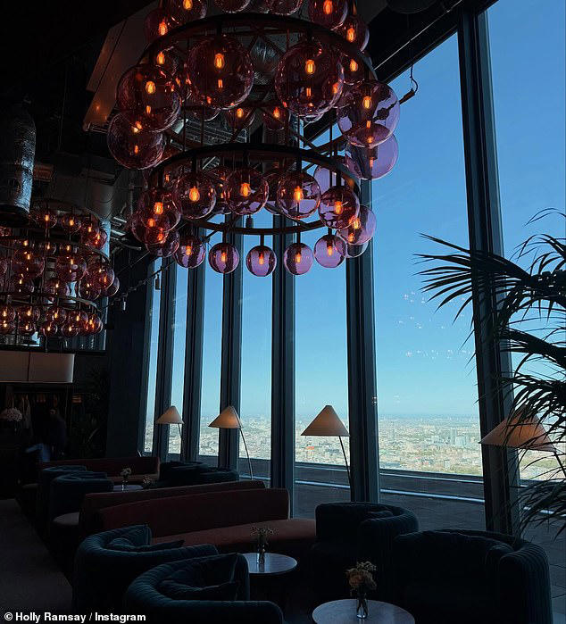 Holly Ramsay shares proud snaps with dad Gordon as he finally opens ...