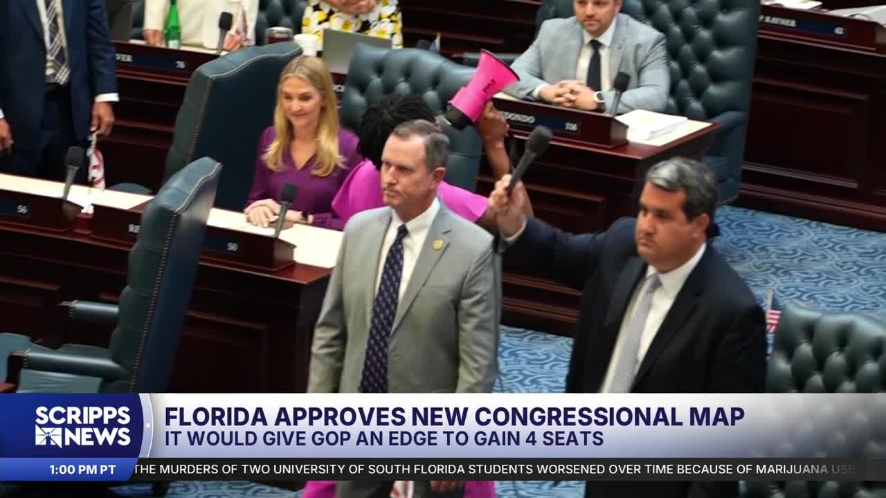 Florida approves new congressional map to boost Republicans in midterms