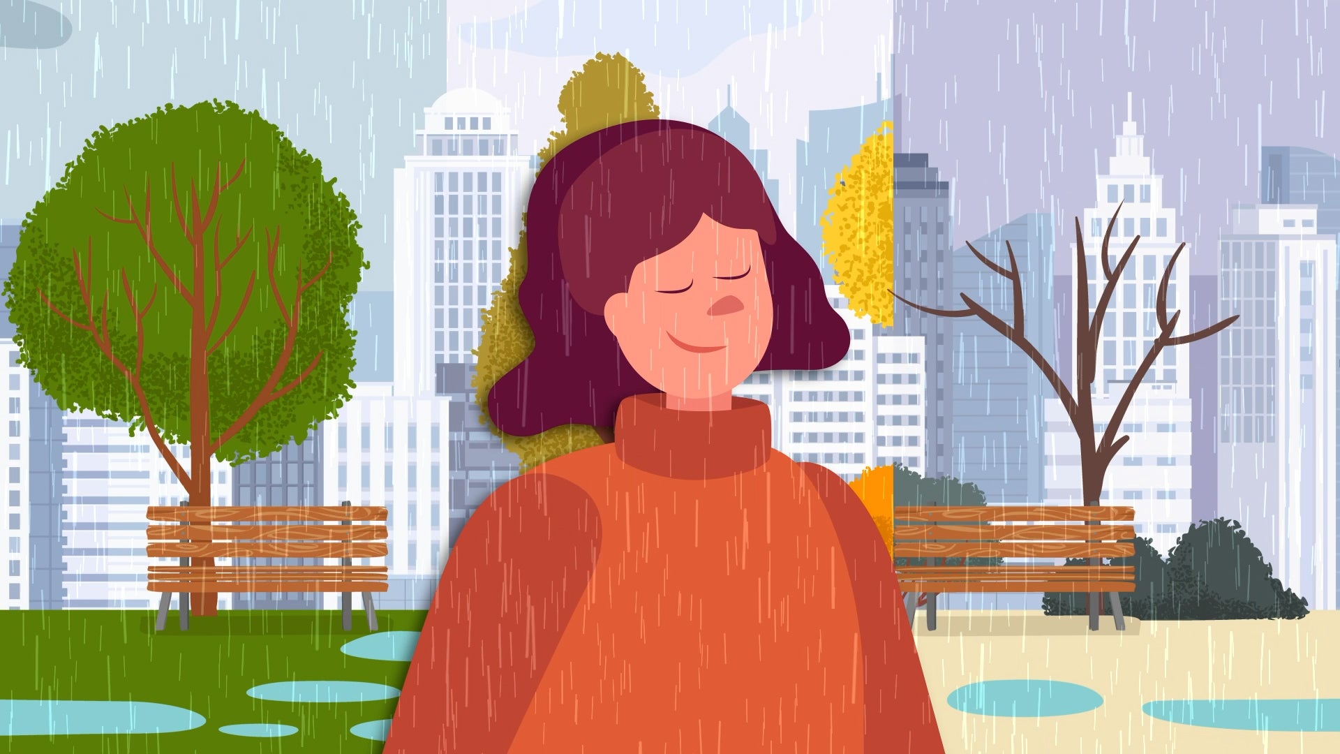 Does rain smell differently in summer than winter?