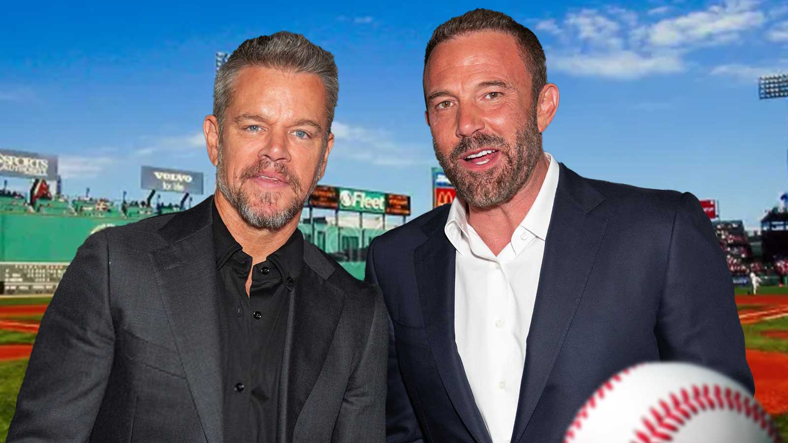 Diehard Red Sox fans Matt Damon, Ben Affleck betray Boston by wearing ...