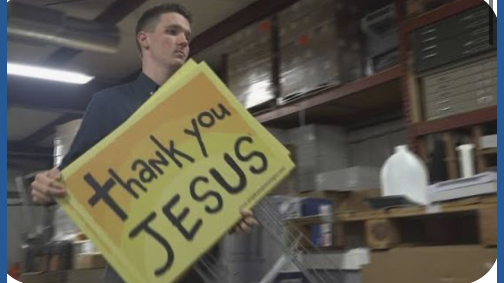 Founder of ‘Thank You, Jesus’ signs pleads guilty