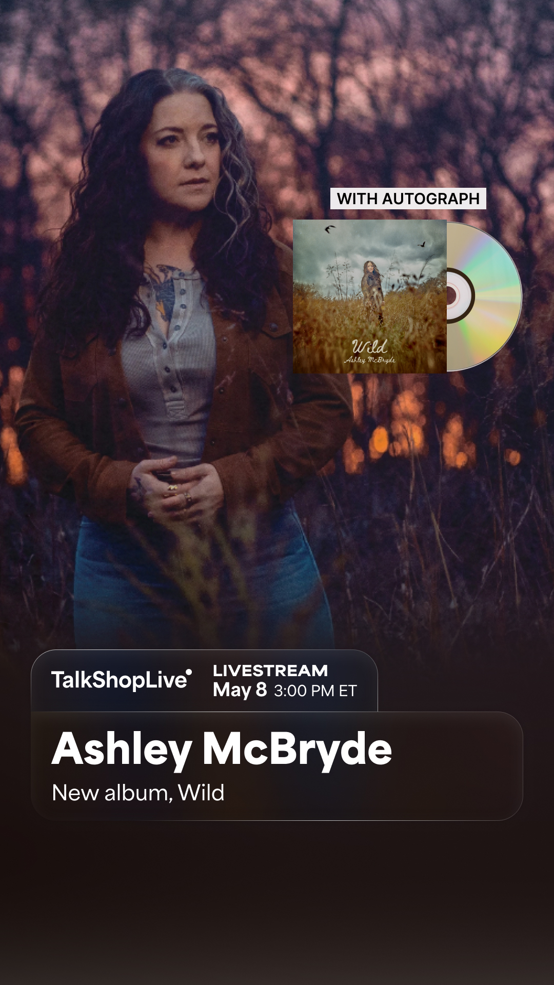 Ashley Mcbryde Celebrates New Album Wild Live With Fans On Talkshoplive