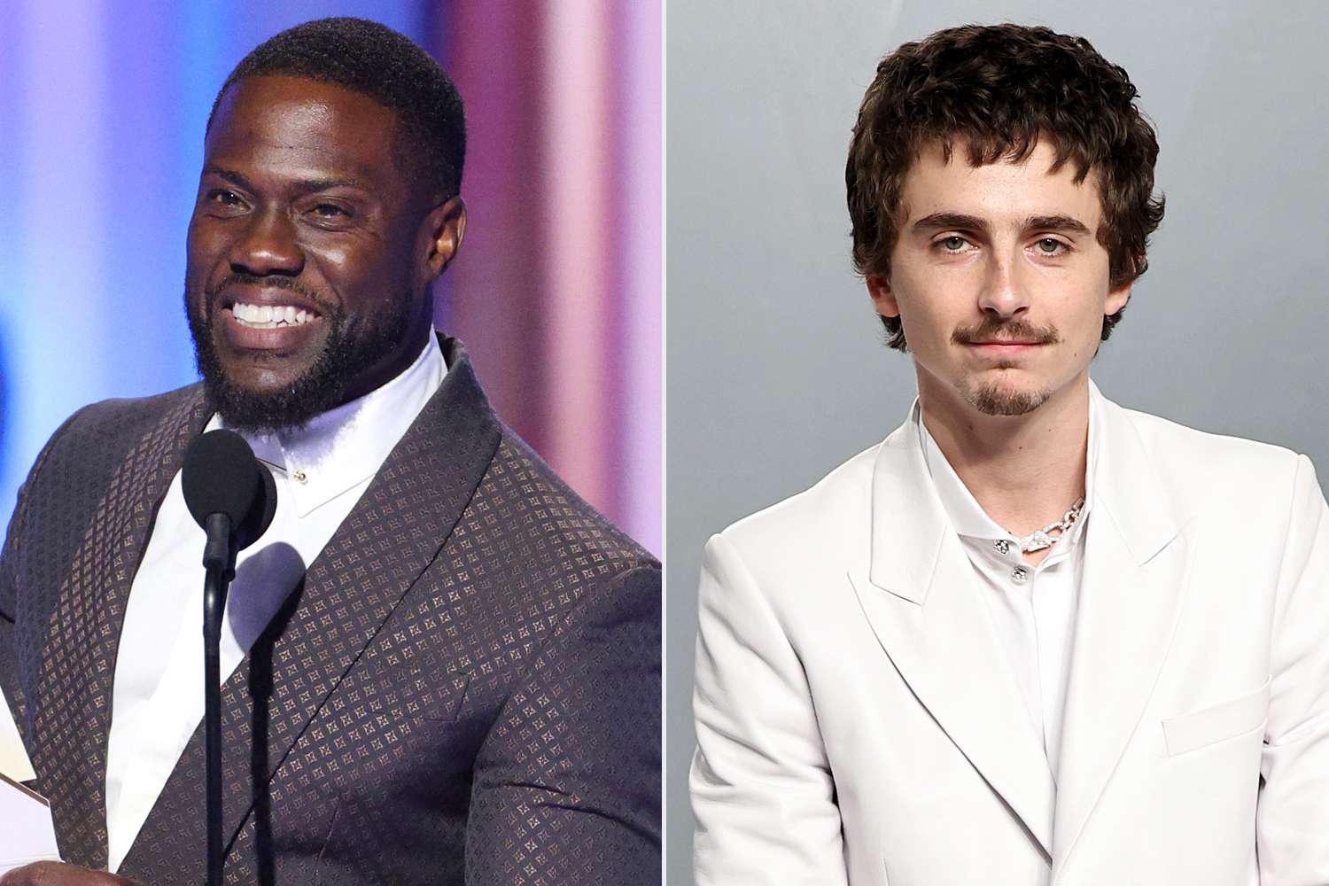 Kevin Hart says Timothée Chalamet has 'the body of a German woman' in ...