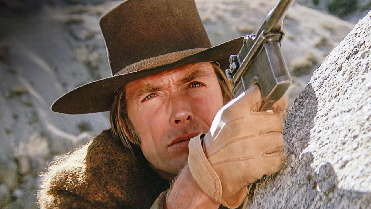 Joe escapes with Helen from the bounty hunters (full scene) | Joe Kidd