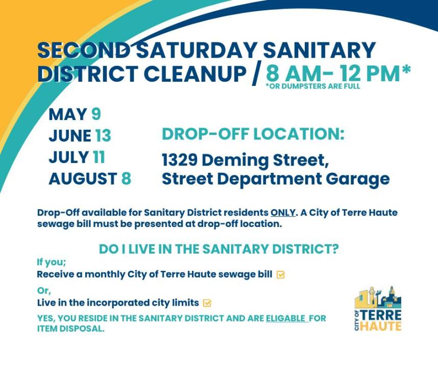 Terre Haute mayor announces new citywide cleanup schedule