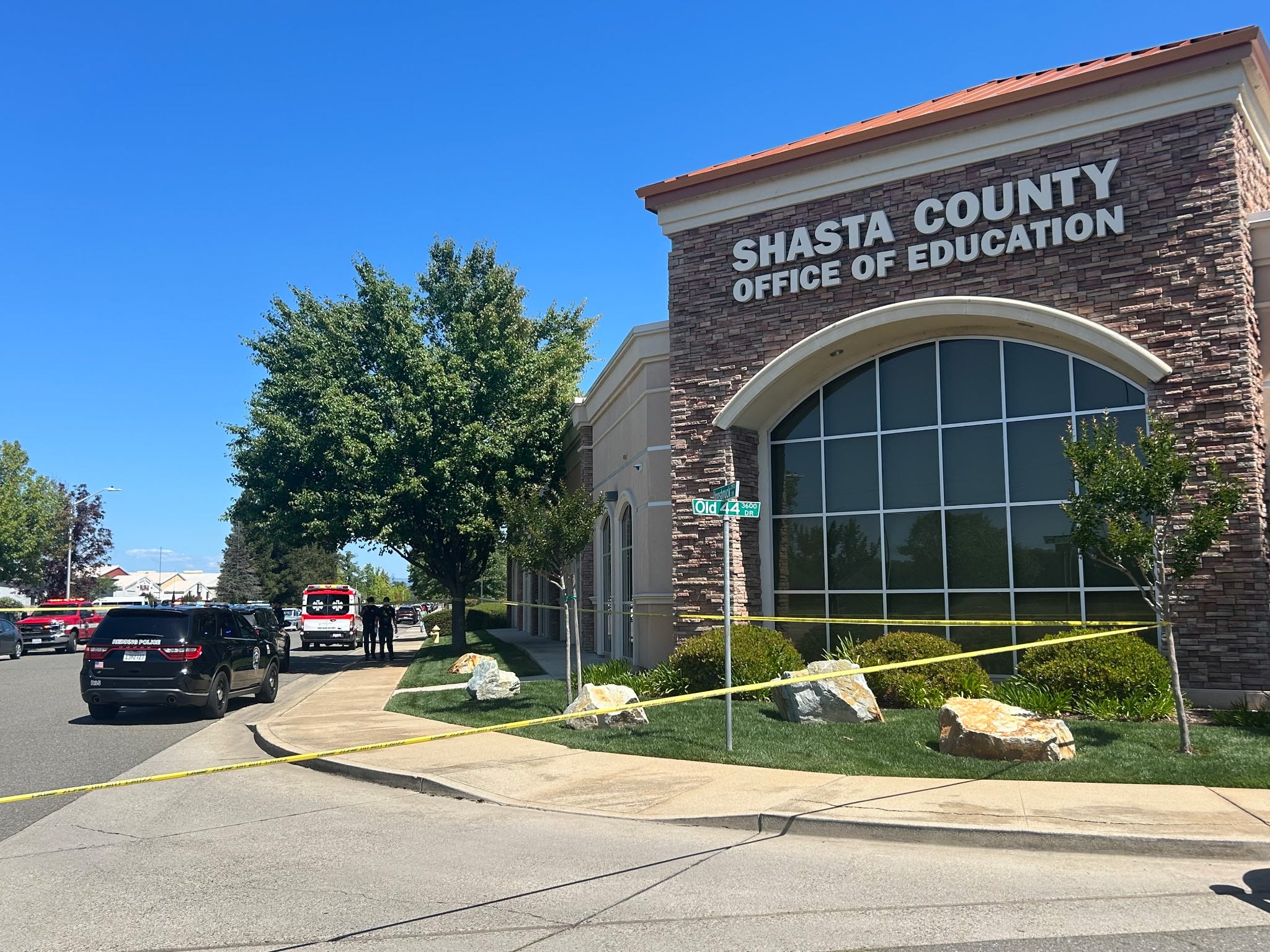 Gunshot fired, 1 victim near Shasta County Office of Education