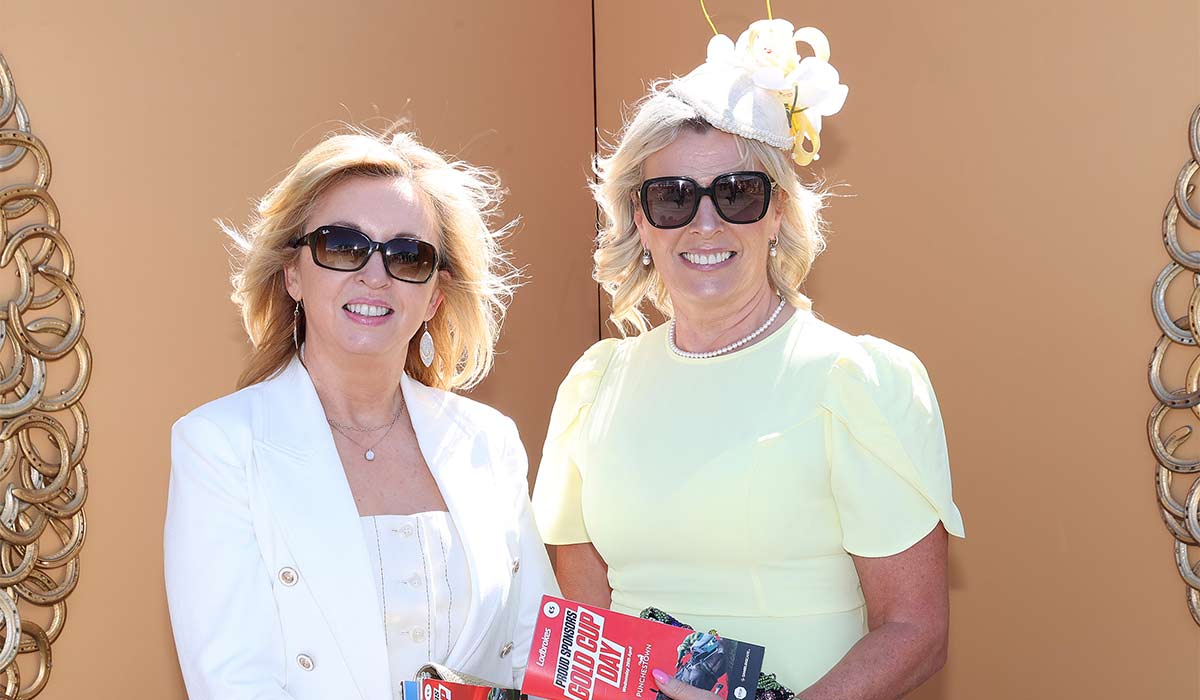 'Shocked' electrical engineer is crowned second best dressed at Punchestown