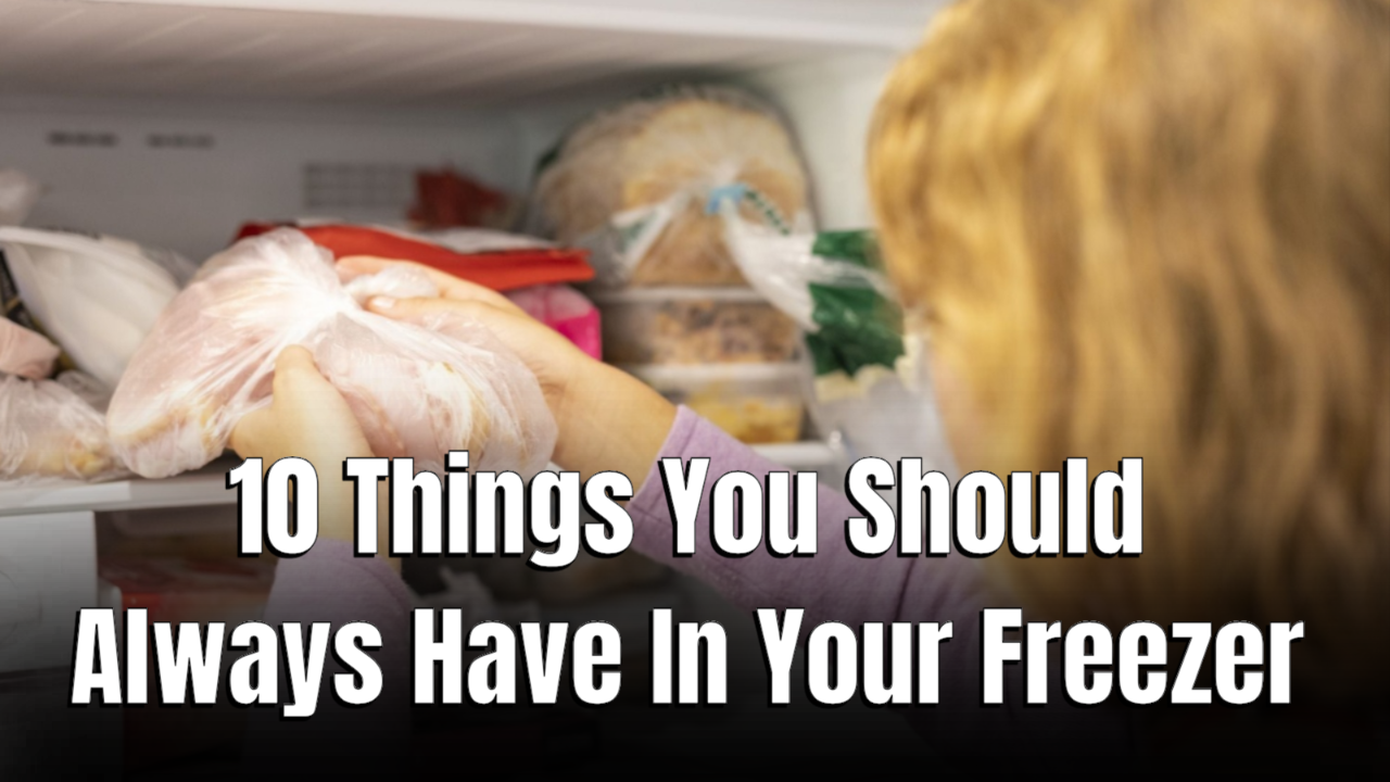 10 things you should always have in your freezer