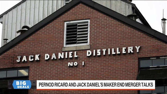 Pernod Ricard and Jack Daniel's maker end merger discussions