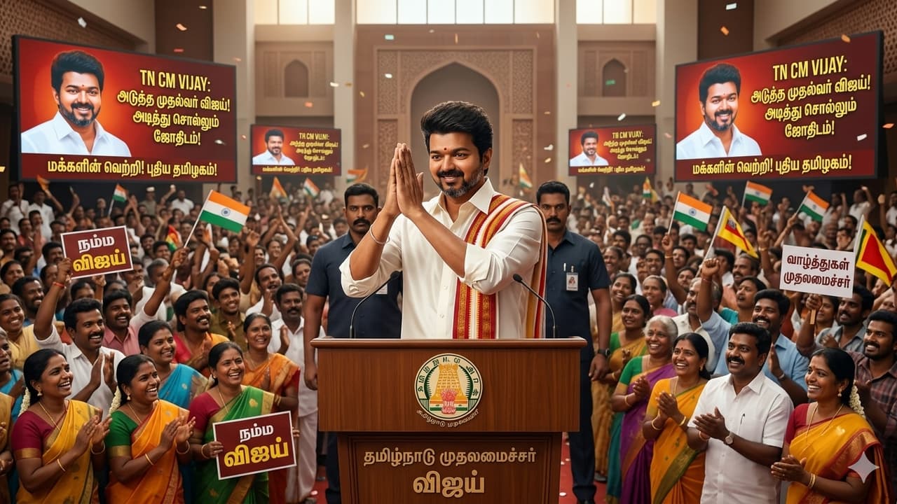 Vijay the next MGR? Axis My India exit poll predicts his stunning debut ...