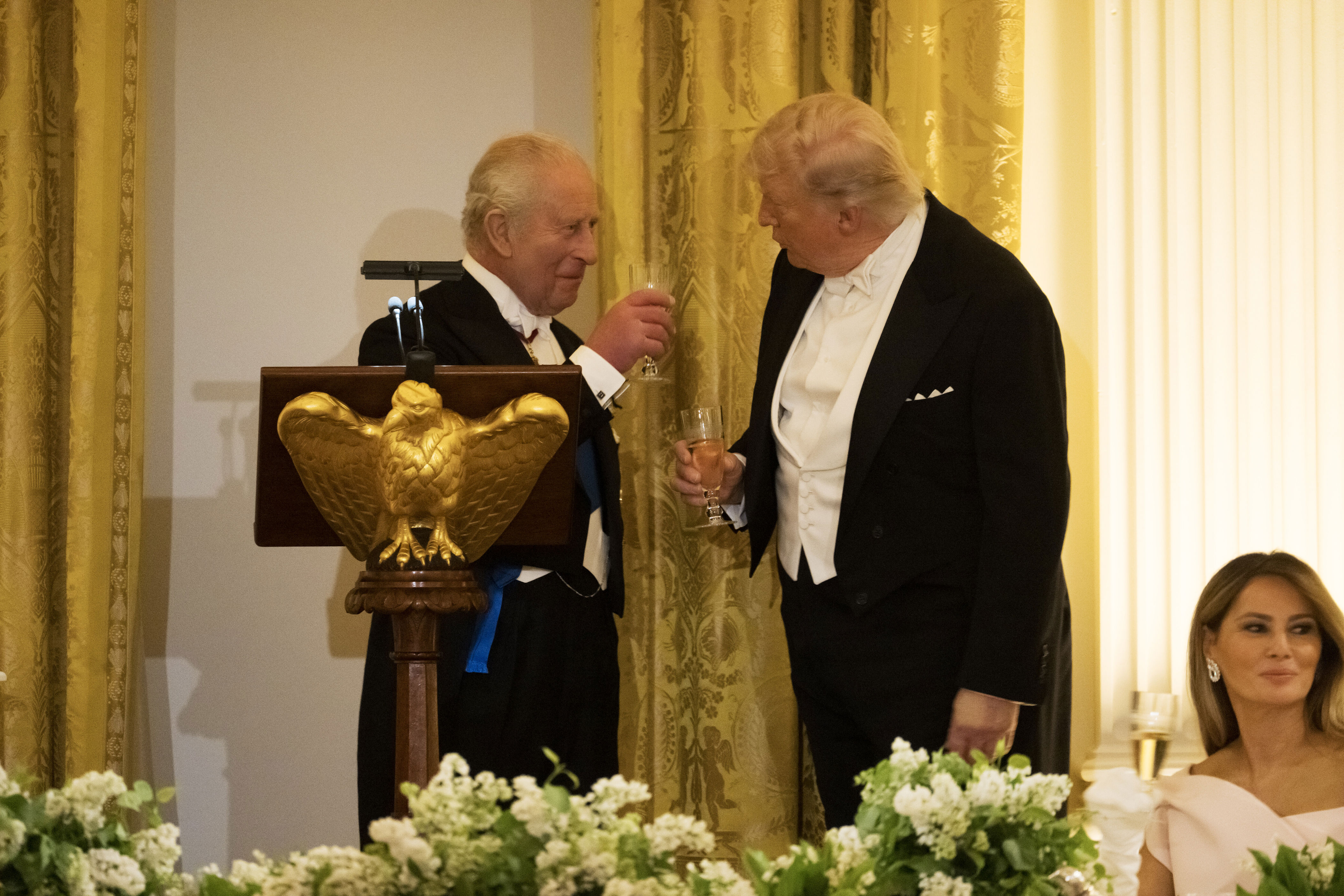 Trump zegt dat koning Charles 'geholpen zou hebben' in oorlog met Iran