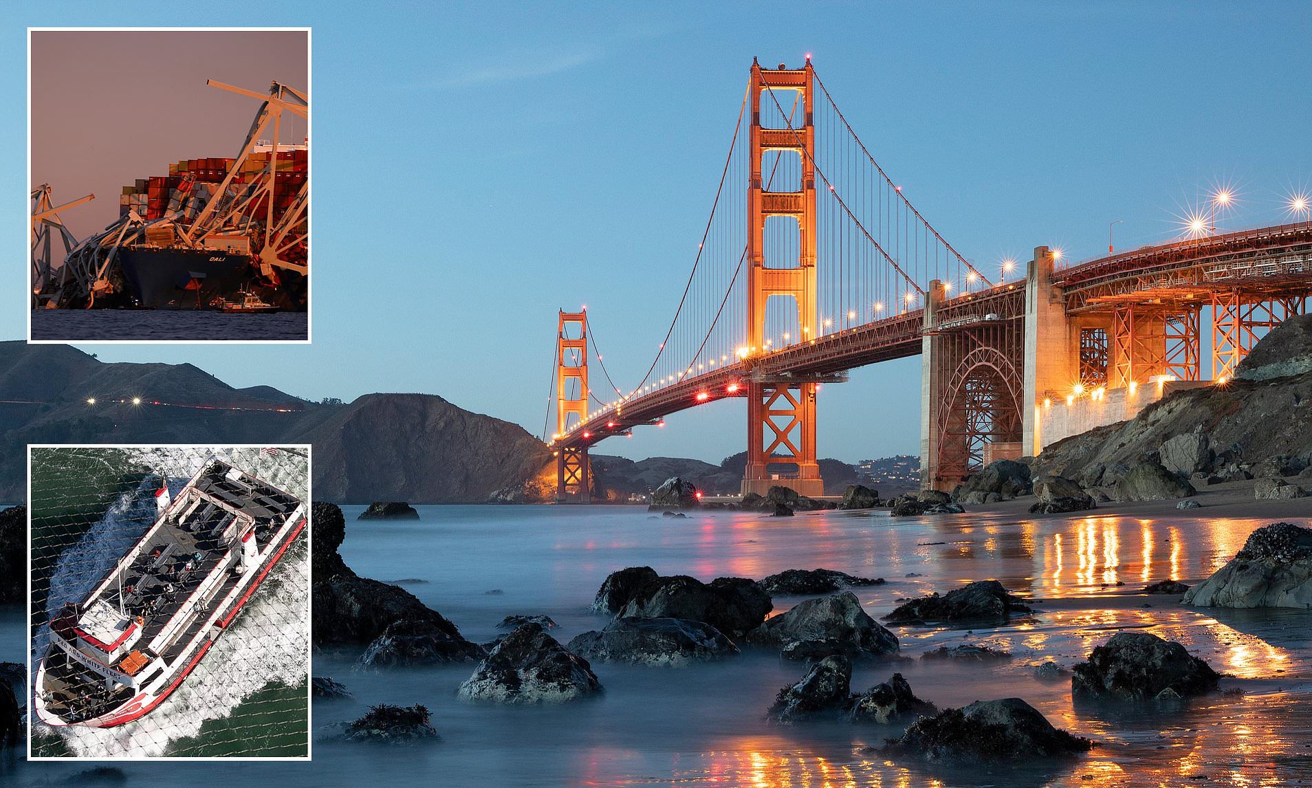 Major report reveals whether Golden Gate Bridge will collapse if it is ...