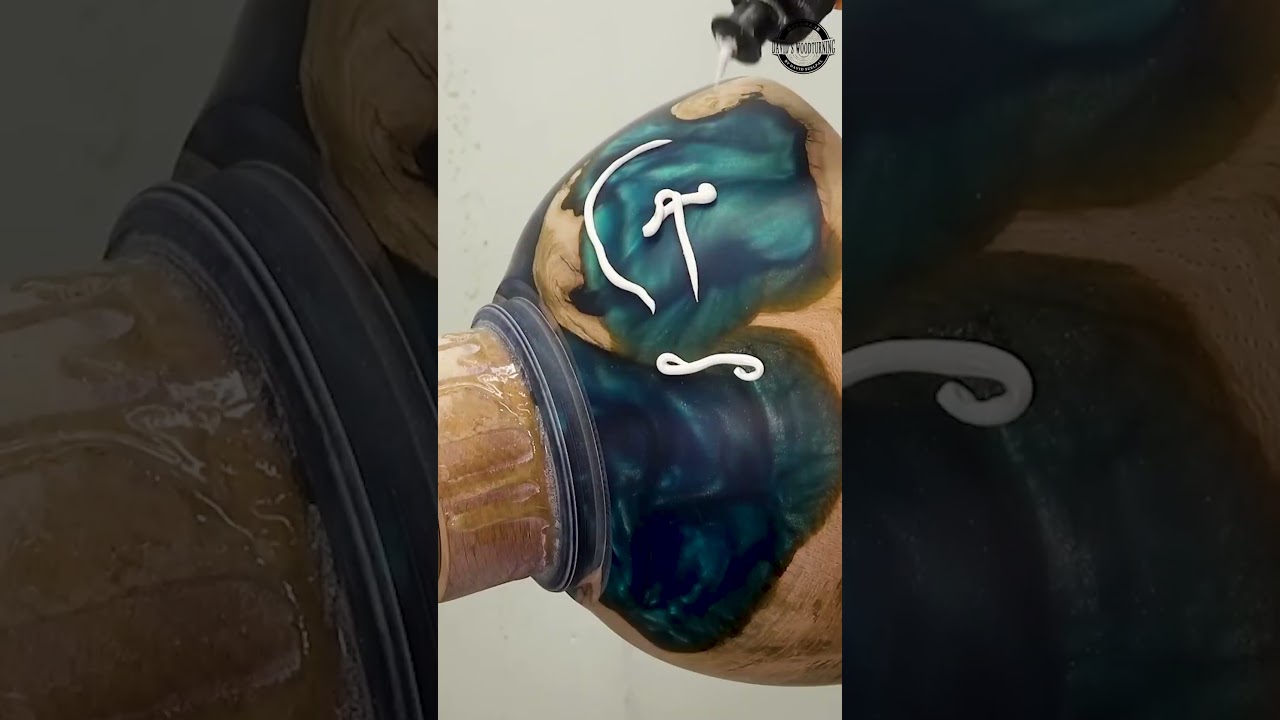Transforming wood into a beautiful plate
