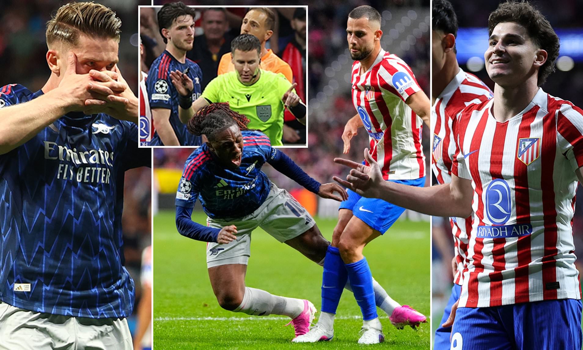 Atletico Madrid 1-1 Arsenal: Mikel Arteta's men have one foot in the ...