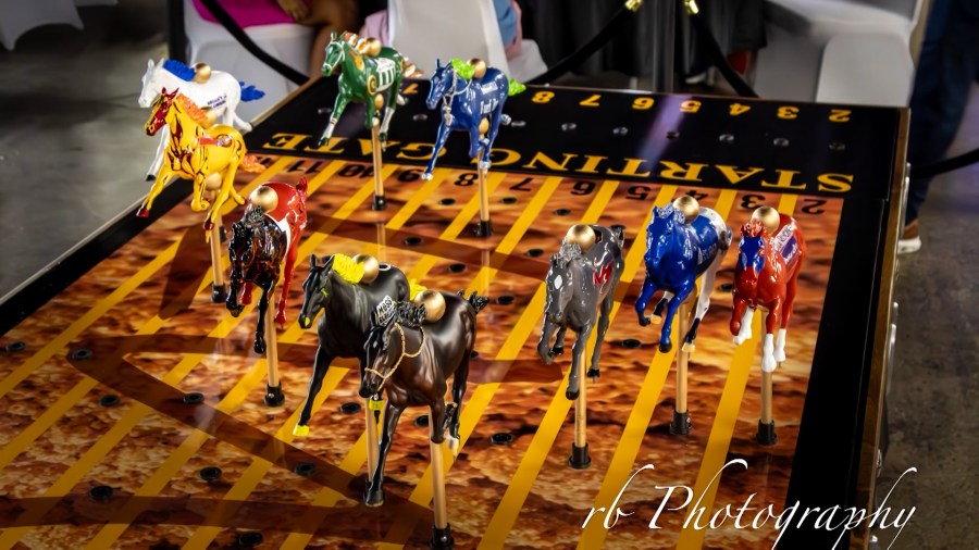 Red Dirt Derby brings horse board racing to the warehouse