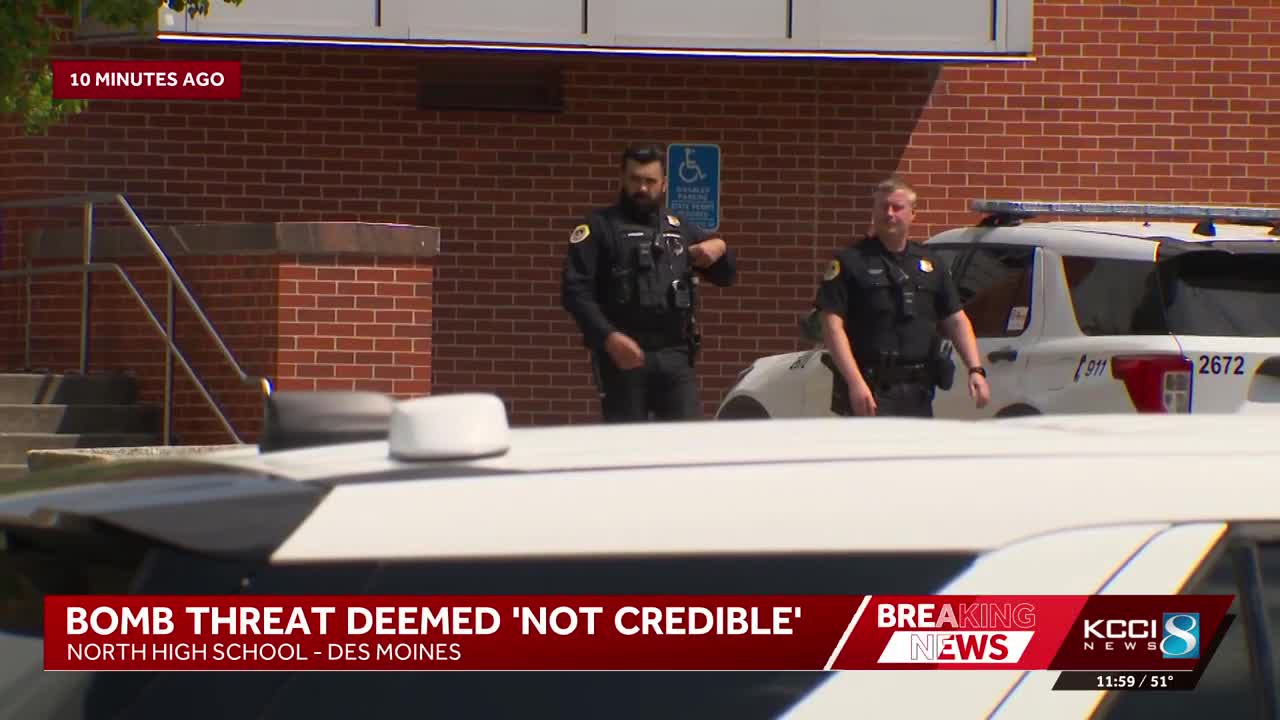 Des Moines police investigating bomb threat at North High School