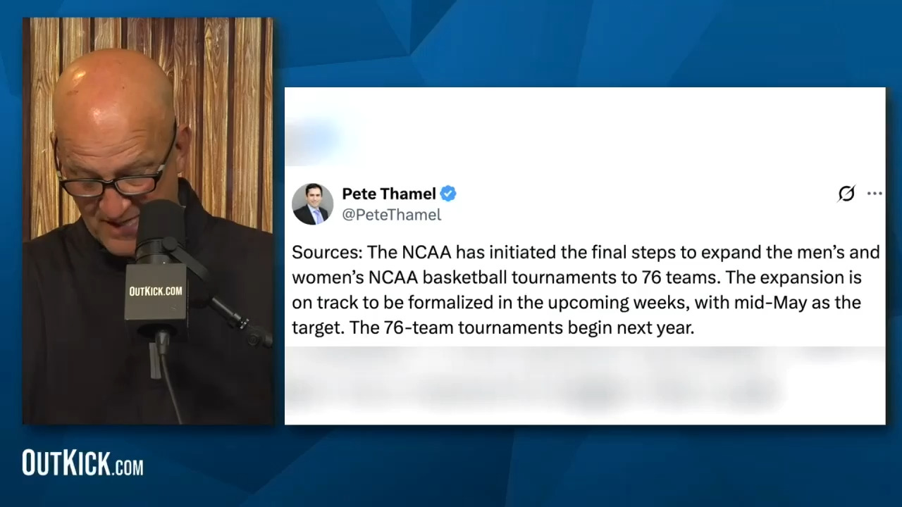 Dan Dakich is for the NCAA tournament expanding | Don't @ Me w/Dan Dakich
