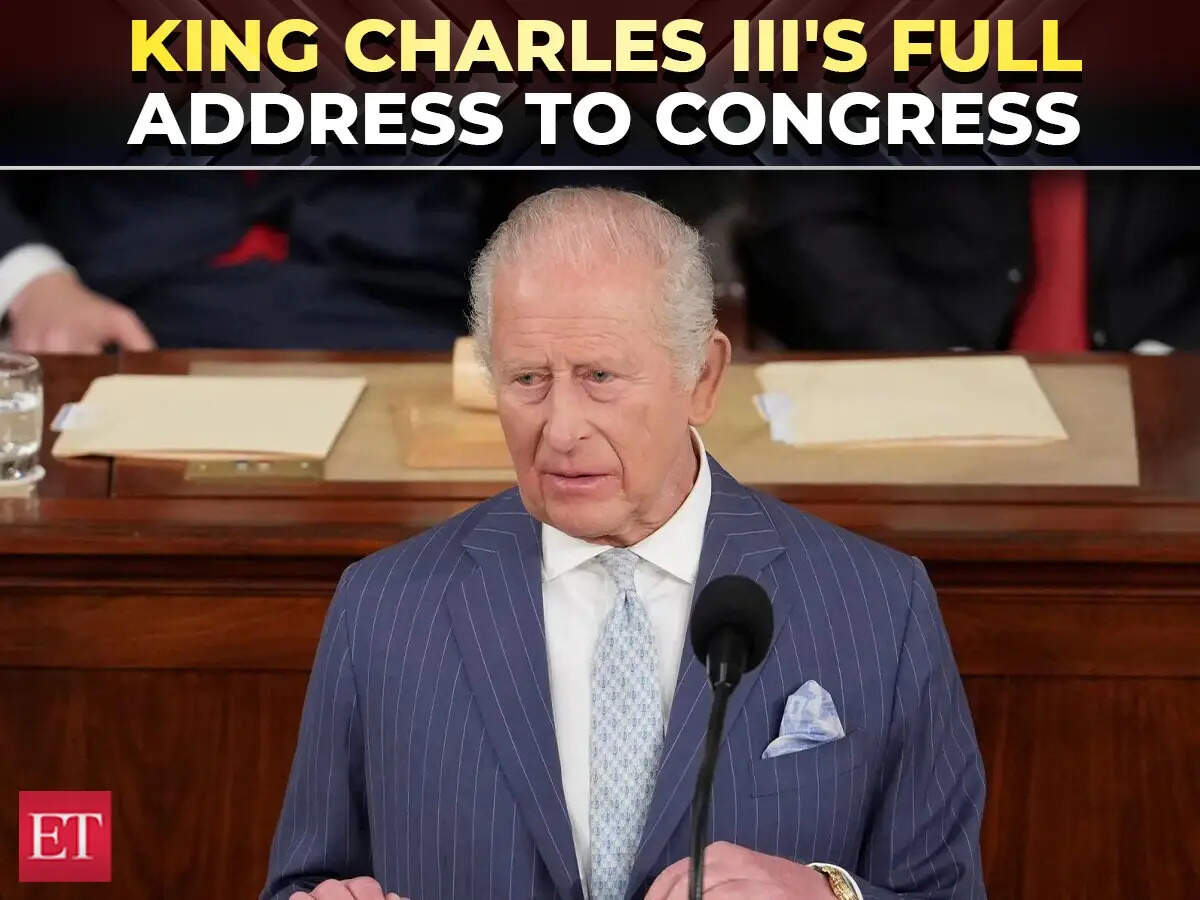 'America's words carry weight &': King Charles III’s historic address ...