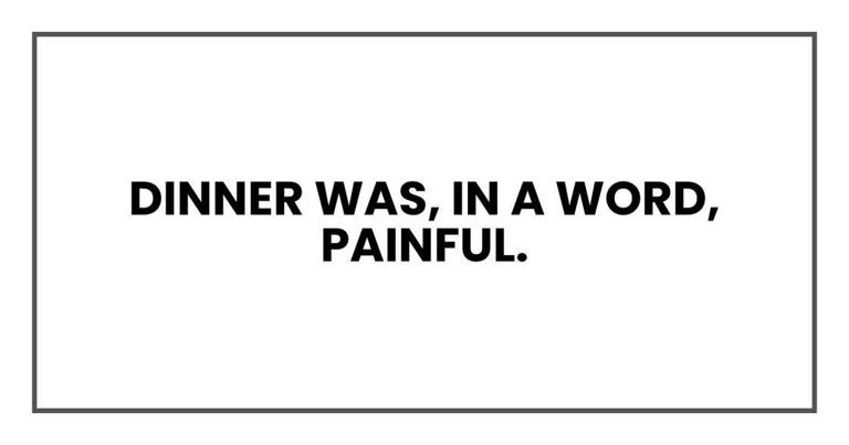 I dated a widower—he and his son spoke French, not knowing I understood ...