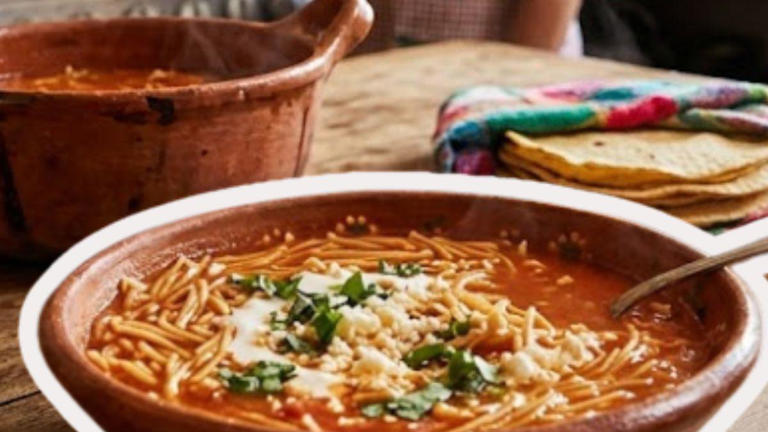 Receta de sopa de fideo deliciosa con el sabor de mamá en 20 minutos