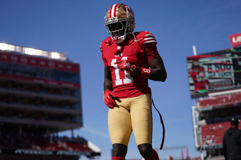 Where is San Francisco 49ers WR Brandon Aiyuk?