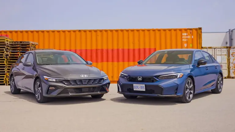 Honda Civic Vs Hyundai Elantra The Ultimate Compact Car Showdownfeed