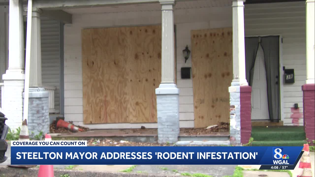 Steelton mayor addresses rodent infestation with remediation plan